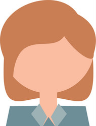 Woman profile cartoon Royalty Free Vector Image