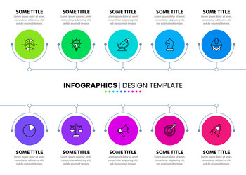 Infographic 10 Elements Vector Images (over 11,000)