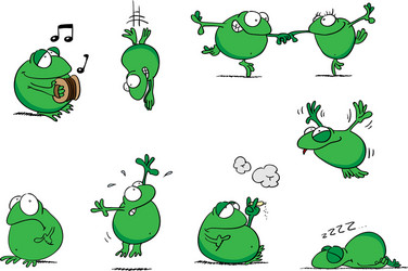 Dancing Frogs Vector Images (over 130)