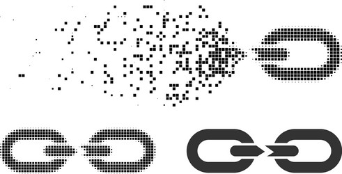 Exploding Chain Vector Images (over 190)