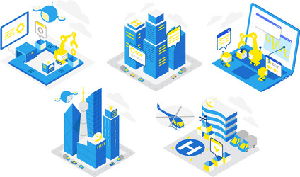 Coding and programming doodle icons set Royalty Free Vector