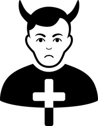 Satan Icon Sad Vector Images (39)