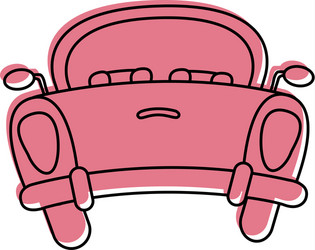 Rear of car icon Royalty Free Vector Image - VectorStock