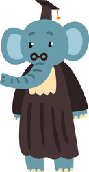 Elephant Graduation Vector Images (99)