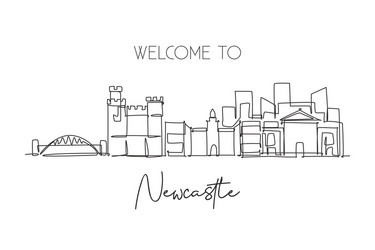 Newcastle Skyline Vector Images (over 100)