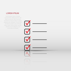 Pink check list with spiral template Royalty Free Vector