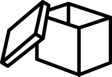 Box icon Royalty Free Vector Image - VectorStock