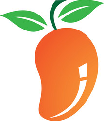 Mango symbol Royalty Free Vector Image - VectorStock