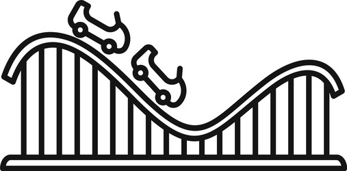 Roller Coaster Outline Vector Images (over 1,200)