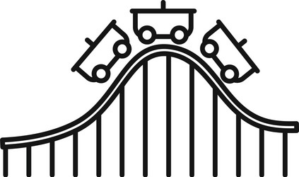 Roller Coaster Outline Vector Images (over 1,200)