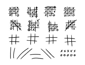 X O Icon Tic Tac Toe Vector Images (over 170)