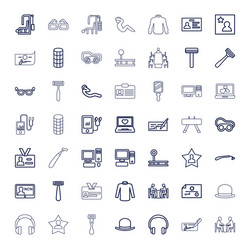 Personal icons Royalty Free Vector Image - VectorStock