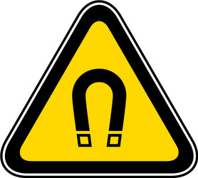 Caution beware of trains symbol sign isolate Vector Image