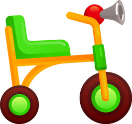 Tricycle Cartoon Red Vector Images (54)
