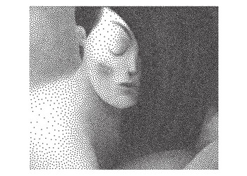 Halftone Face Texture Vector Images (over 280)