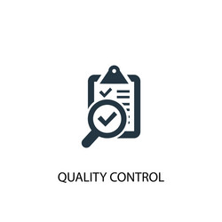 Quality badge line icon Royalty Free Vector Image