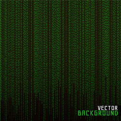 Matrix background eps10 Royalty Free Vector Image