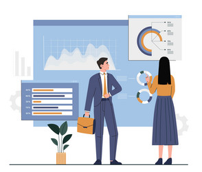 Employee Performance Review Vector Images (over 1,300)