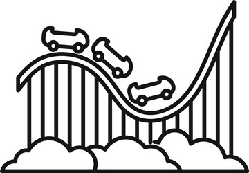 Roller Coaster Outline Vector Images (over 1,200)