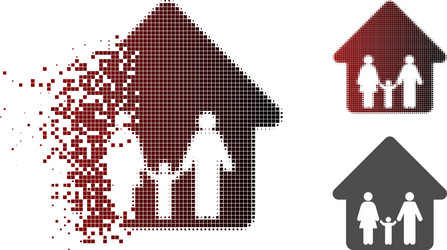 Disintegration of the Family Vector Images (over 260)