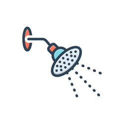 Shower Royalty Free Vector Image - VectorStock