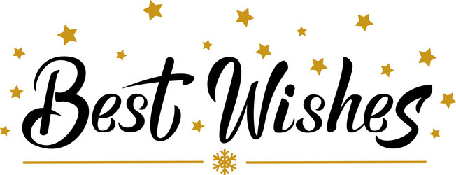 Best Wishes Gold Vector Images (over 150)