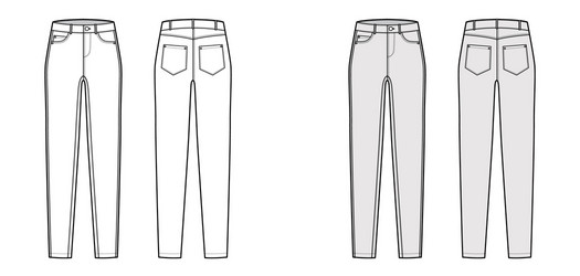 Denim Technical Drawing Vector Images (over 2,700)