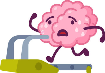 Brain Running Humor Vector Images (31)