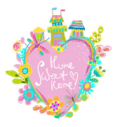 Home sweet Royalty Free Vector Image - VectorStock