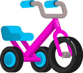 Tricycle Cartoon Red Vector Images (54)