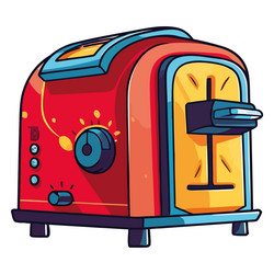 Kitchenware toaster Royalty Free Vector Image - VectorStock