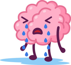 Emotions Crying Brain Vector Images (over 310)