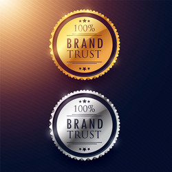 Gold Trust Badge Vector Images (over 260)