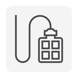 Water system icon outline filter Royalty Free Vector Image