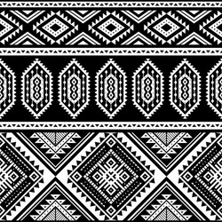 Aztec seamless pattern Royalty Free Vector Image