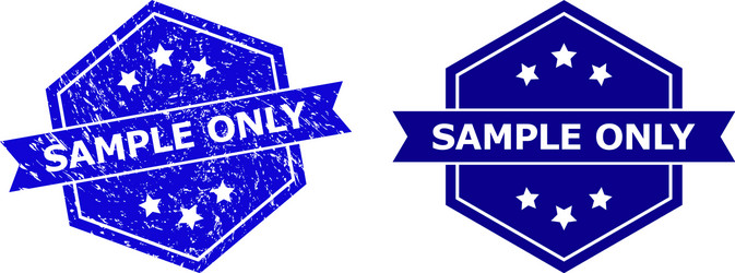 Sample Only Stamp Vector Images (over 120)