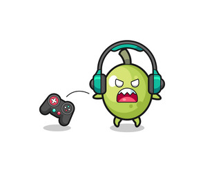 Cartoon Angry Olive Vector Images (71)