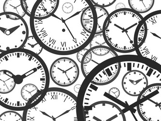 Clock background - isolated Royalty Free Vector Image