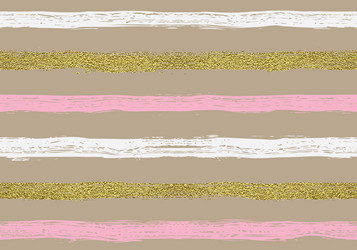 Seamless pattern with gold stripes Royalty Free Vector Image