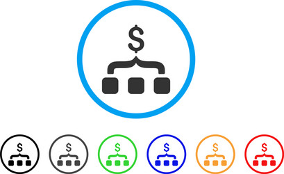 Collect money icon Royalty Free Vector Image - VectorStock