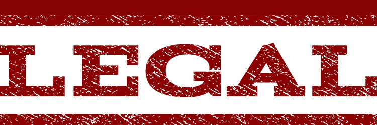 Legal watermark stamp Royalty Free Vector Image