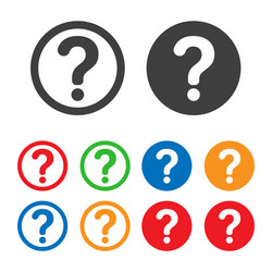 Question mark Royalty Free Vector Image - VectorStock