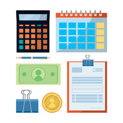 Personal finance cartoon Royalty Free Vector Image