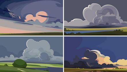 Thunderstorm Vector Images (over 31,000)