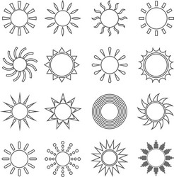 Sun Outline Vector Images (over 97,000)