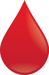 Blood symbol Royalty Free Vector Image - VectorStock