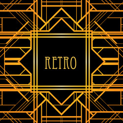 Vintage background 1920s style Royalty Free Vector Image