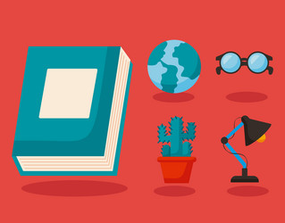 Five Books Vector Images (over 1,500)