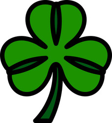 Shamrock icon Royalty Free Vector Image - VectorStock