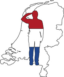 Dutch handshake Royalty Free Vector Image - VectorStock